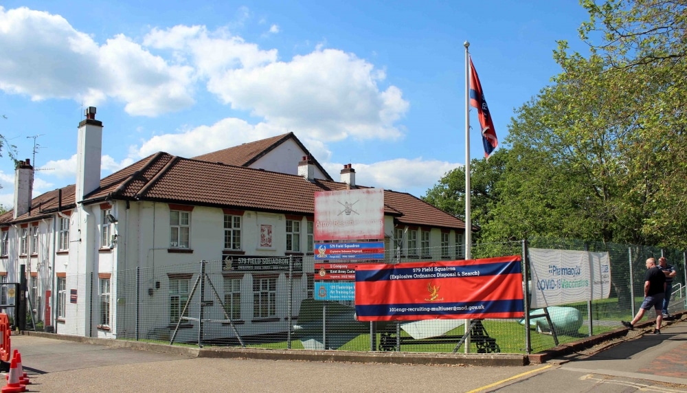 Vaccine roll out soldiers on as site opens at army barracks