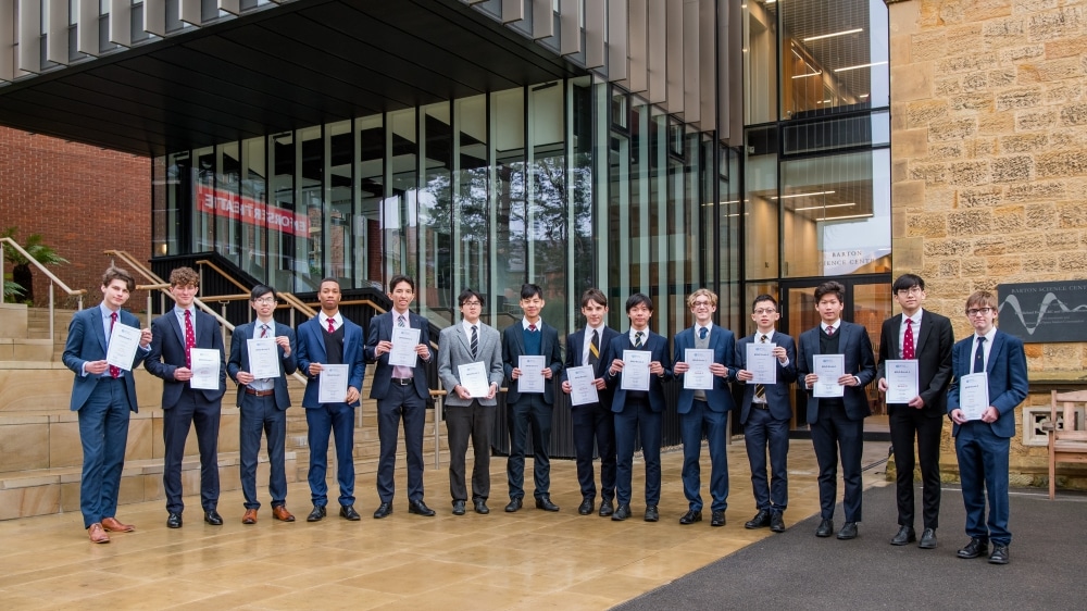 Students go bold for gold in prestigious physics contest