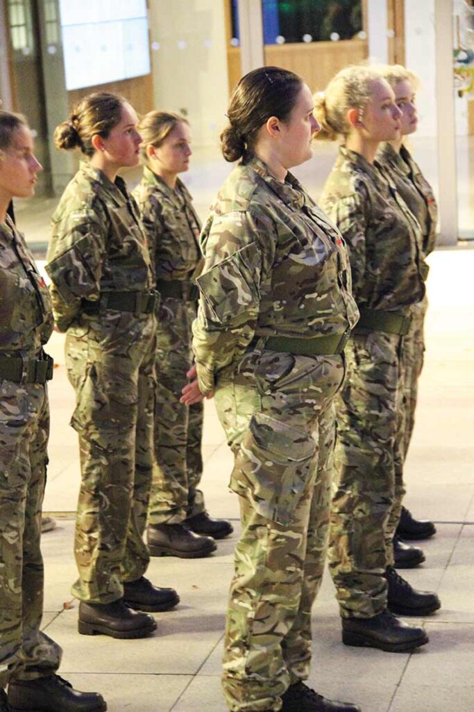 Combined cadet force prepares for parade