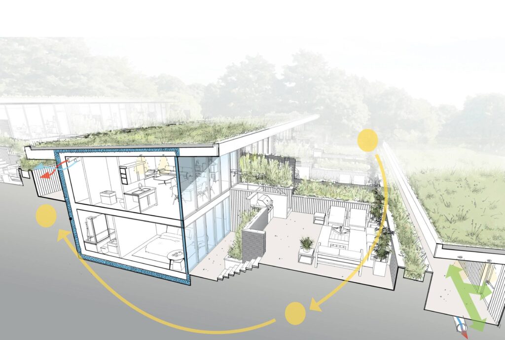 Public get first glimpse of planned earth lodges at Bewl Water