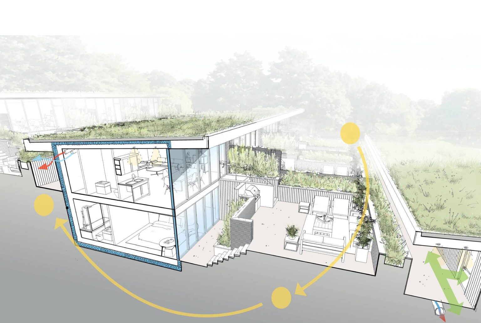 Public get first glimpse of planned earth lodges at Bewl Water