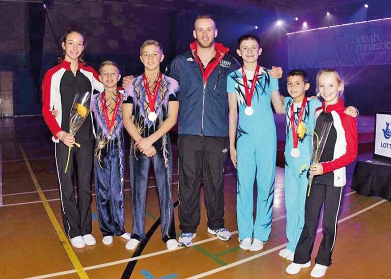 More medal success for young gymnasts