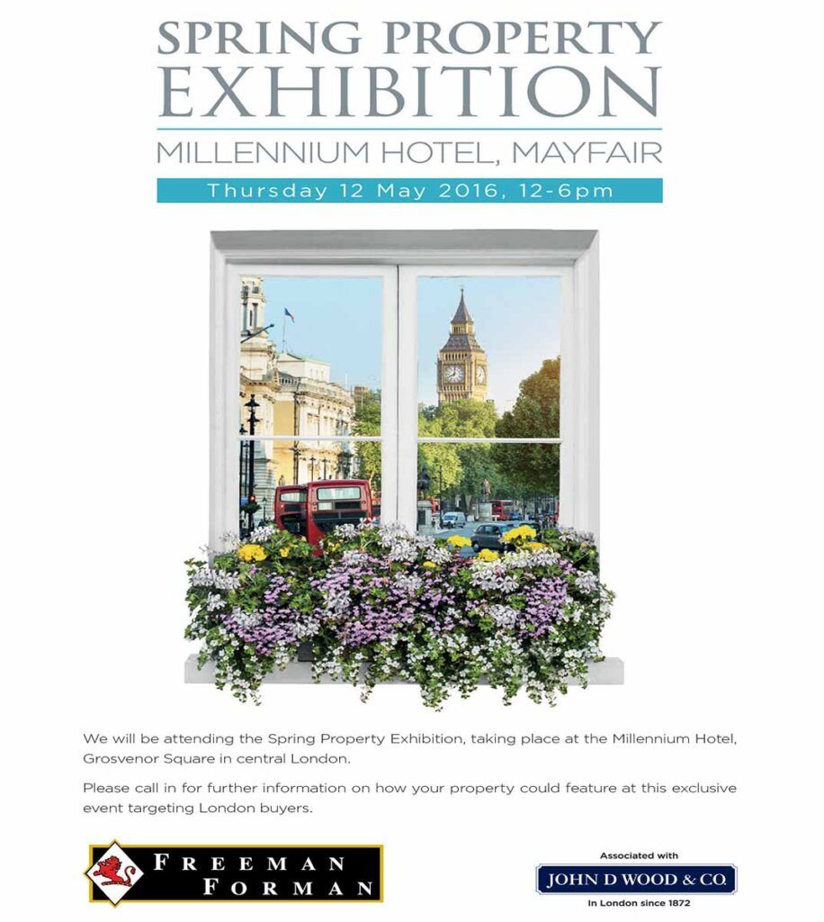 Showcase your home at the Spring Property Exhibition in London