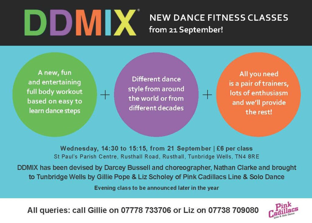 Pink Cadillacs brings DDMIX dance classes to Tunbridge Wells