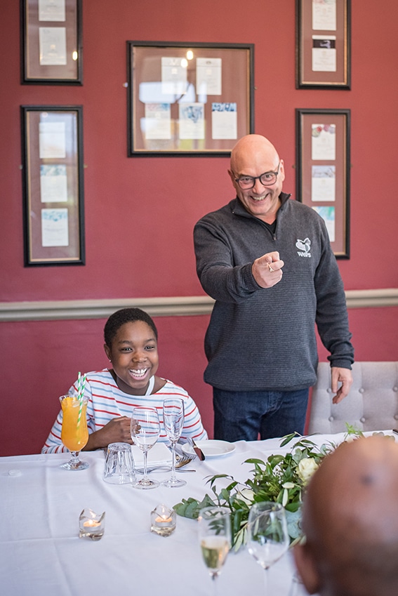 Triple chocolate delight and a MasterChef surprise for Theo