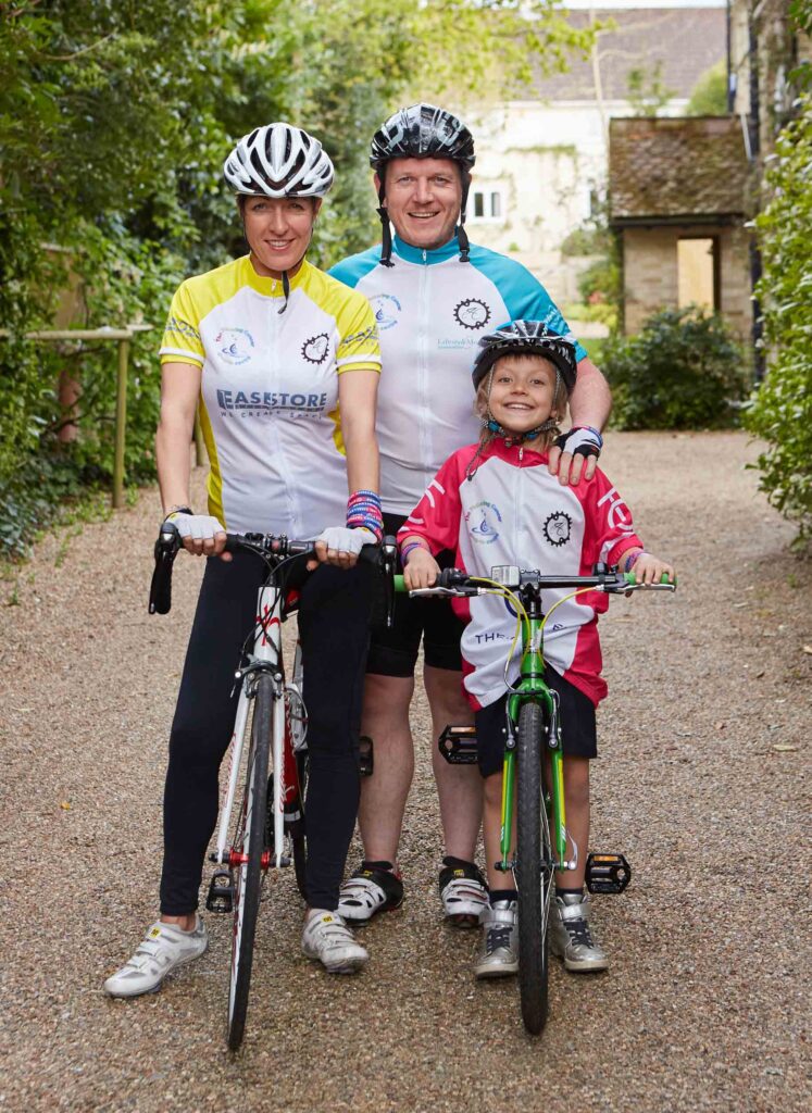 Charity ride across the Alps becomes a real family affair