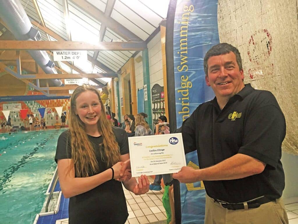 Swimming: Tonbridge's Ebbage dominates regionals with four golds