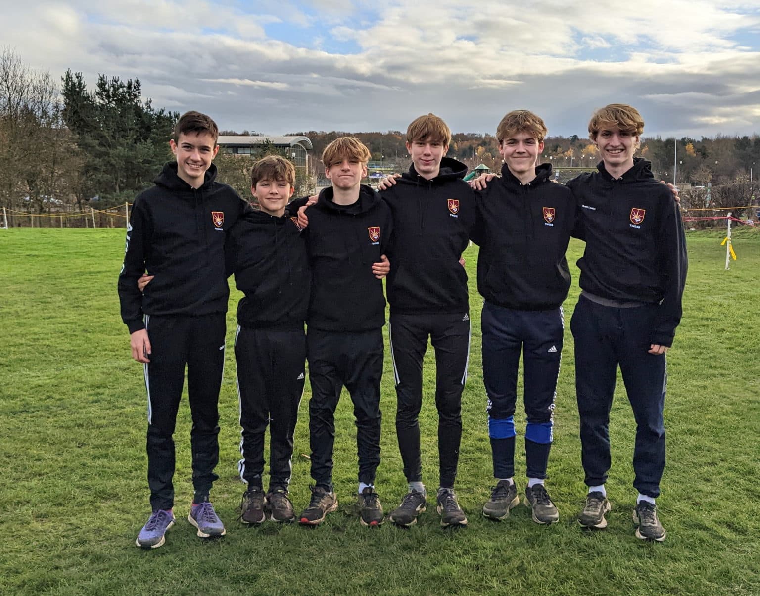 Sporting victory for running team as grammar school wins national event