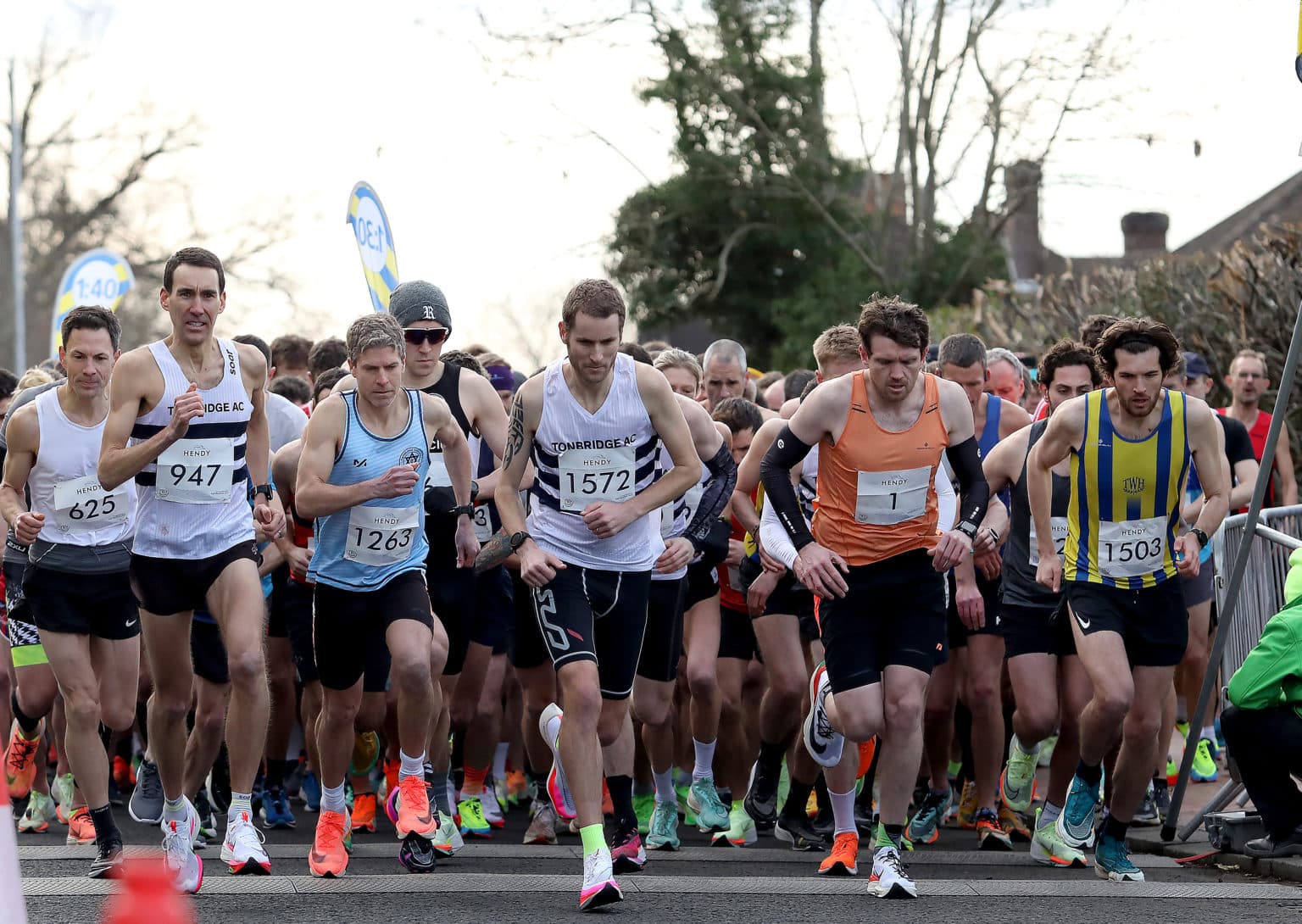 Photo finish for half marathon as race returns for 40th anniversary race