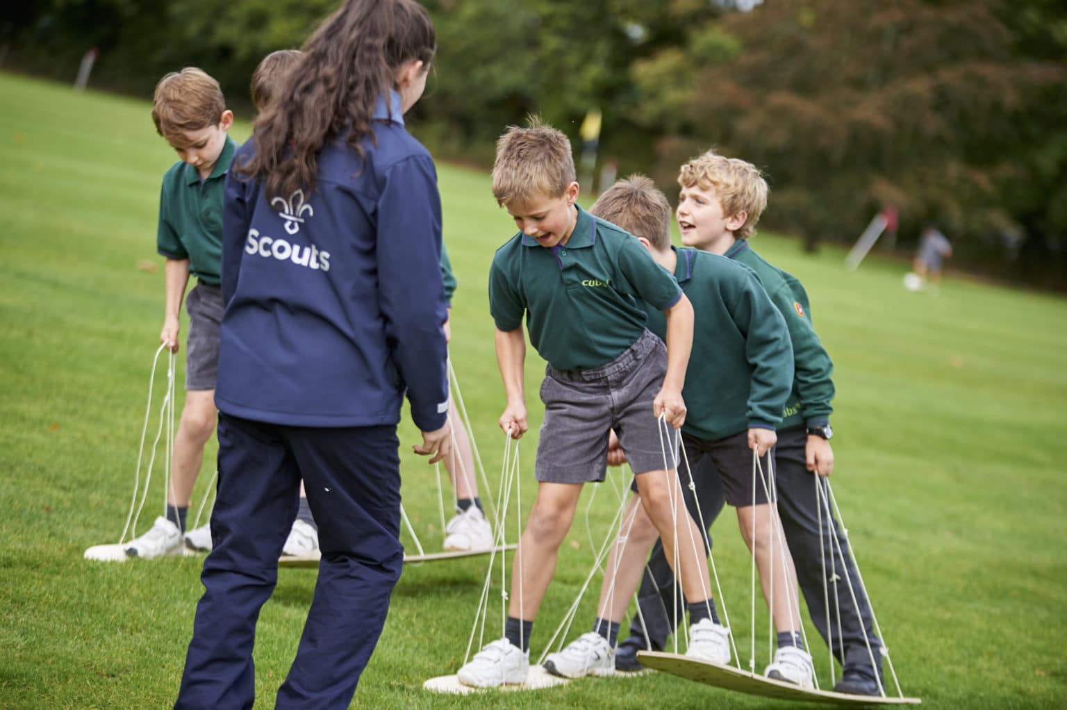 ‘Our pupils are inspired daily by the essence of the Scouting movement’