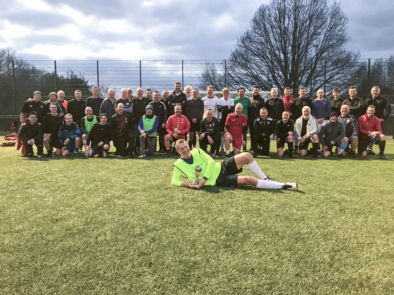 ‘Get your boots on!’ Local football club encourages men back into the game